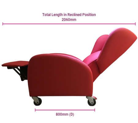 Croyde Recliner Chair Specification & Dimensions