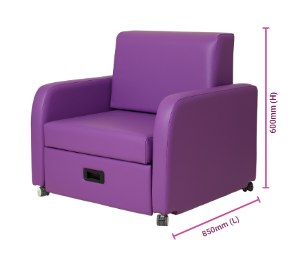 Croyde Sleeper Chair Specification & Dimensions